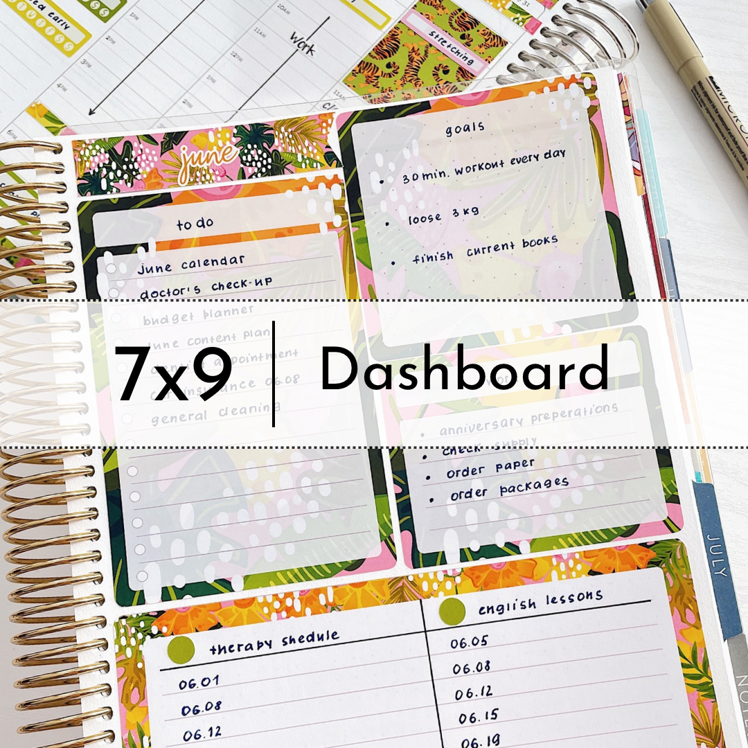 7x9 Dashboard Kit – mamagloriashop