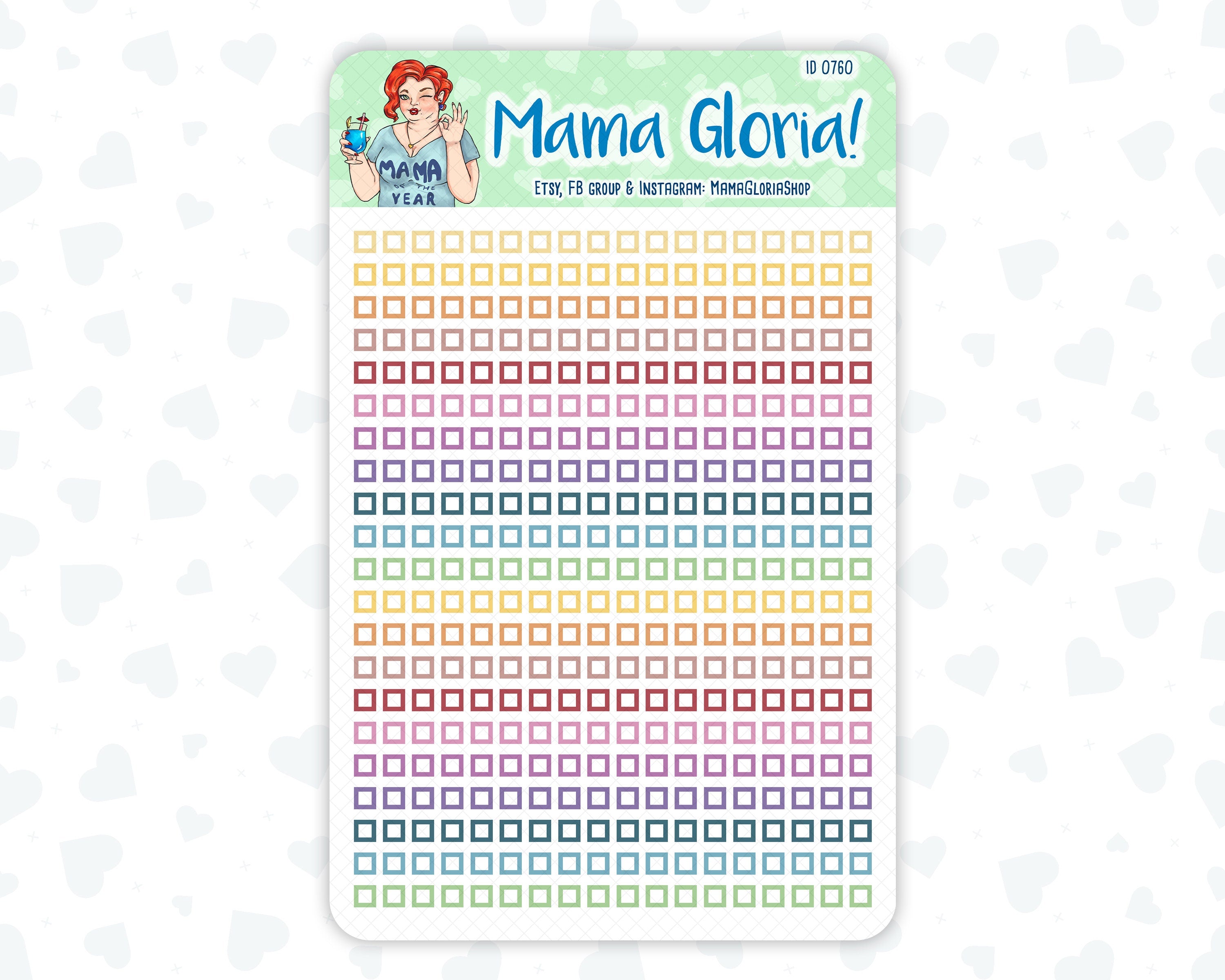 Check box strips – mamagloriashop